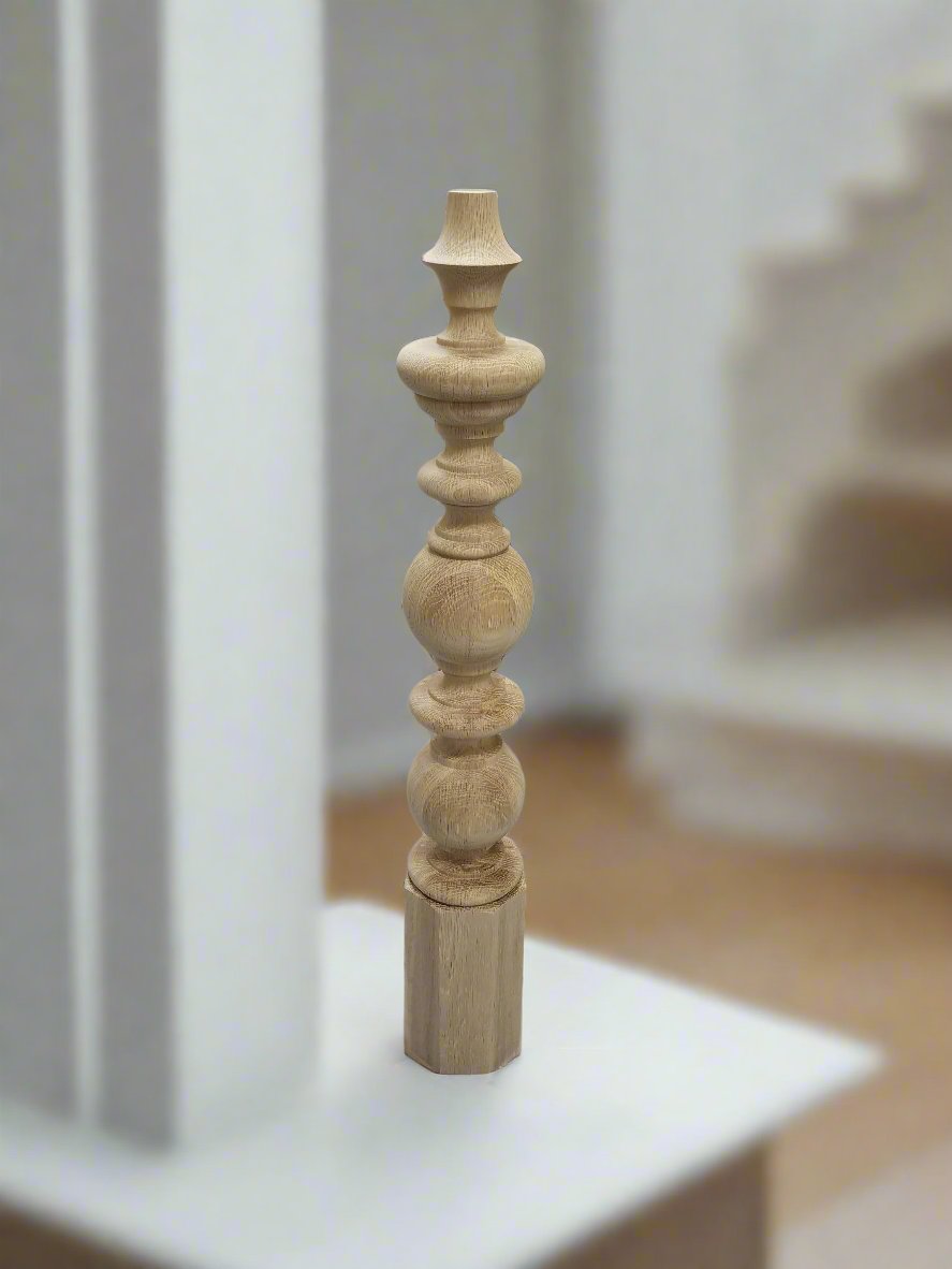 Buy Classic Octagonal Newel Post - Wood Carved Shop