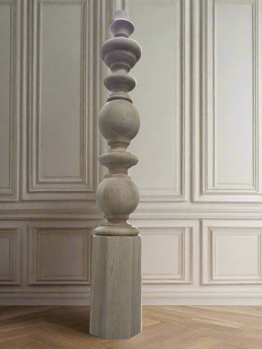 Buy Classic Octagonal Newel Post - Wood Carved Shop