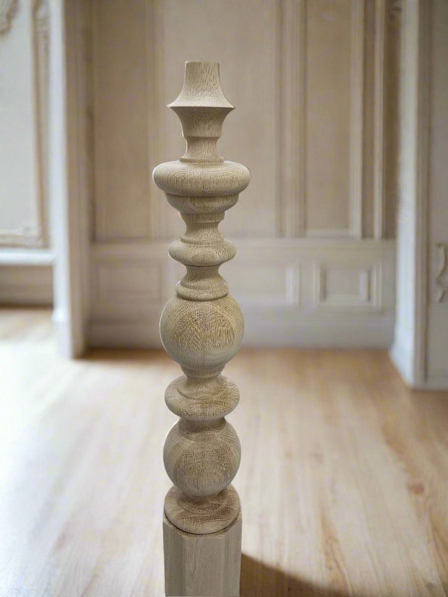 Buy Classic Octagonal Newel Post - Wood Carved Shop