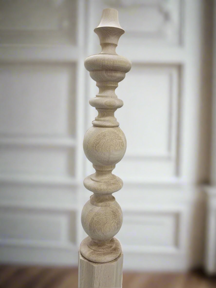 Buy Classic Octagonal Newel Post - Wood Carved Shop
