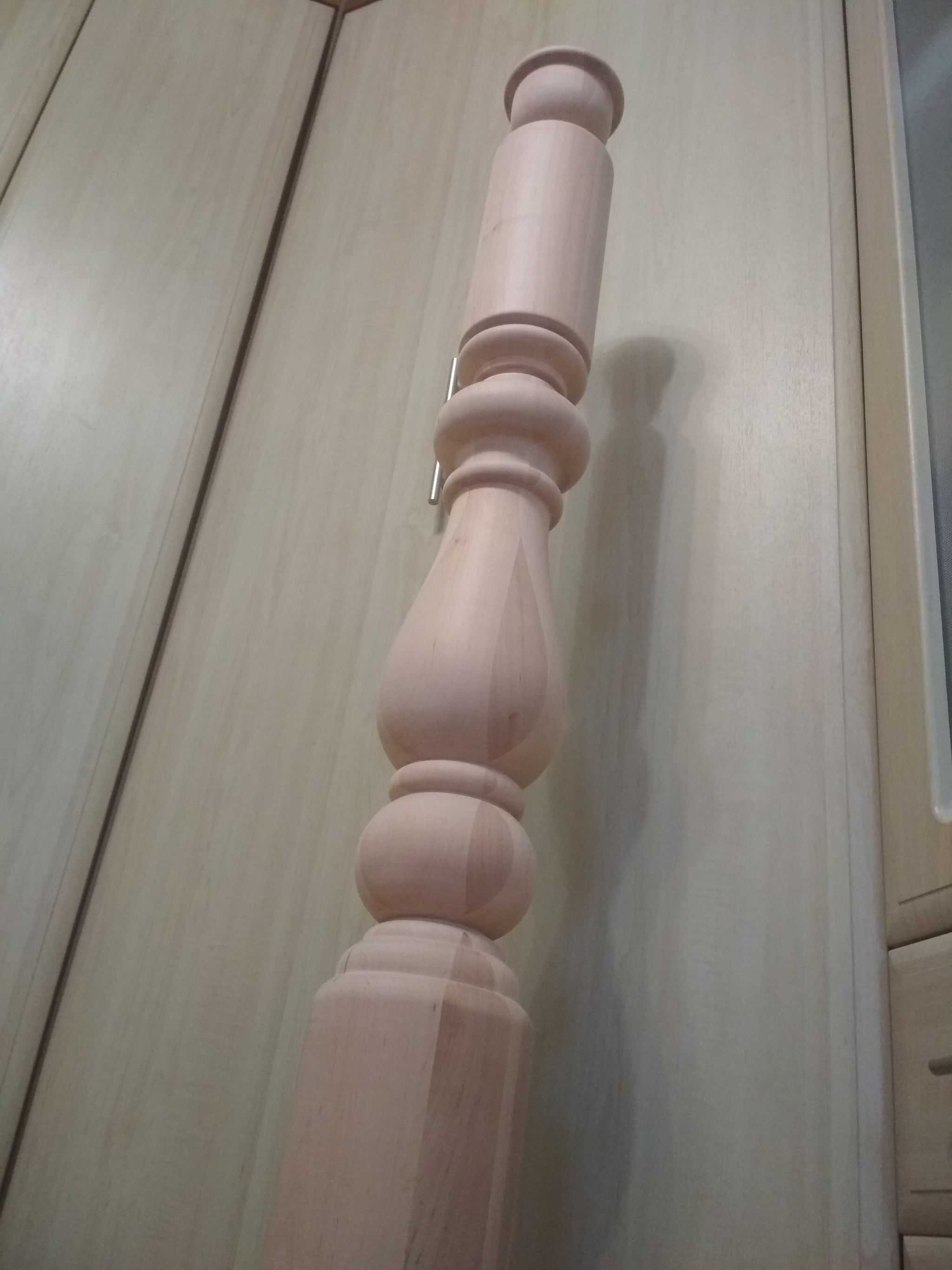 Customize Your Stairs with a Round Newel Post - Wood Carved Shop