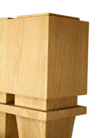 Simple Modern Newel Posts for Stairs - Wood Carved Shop