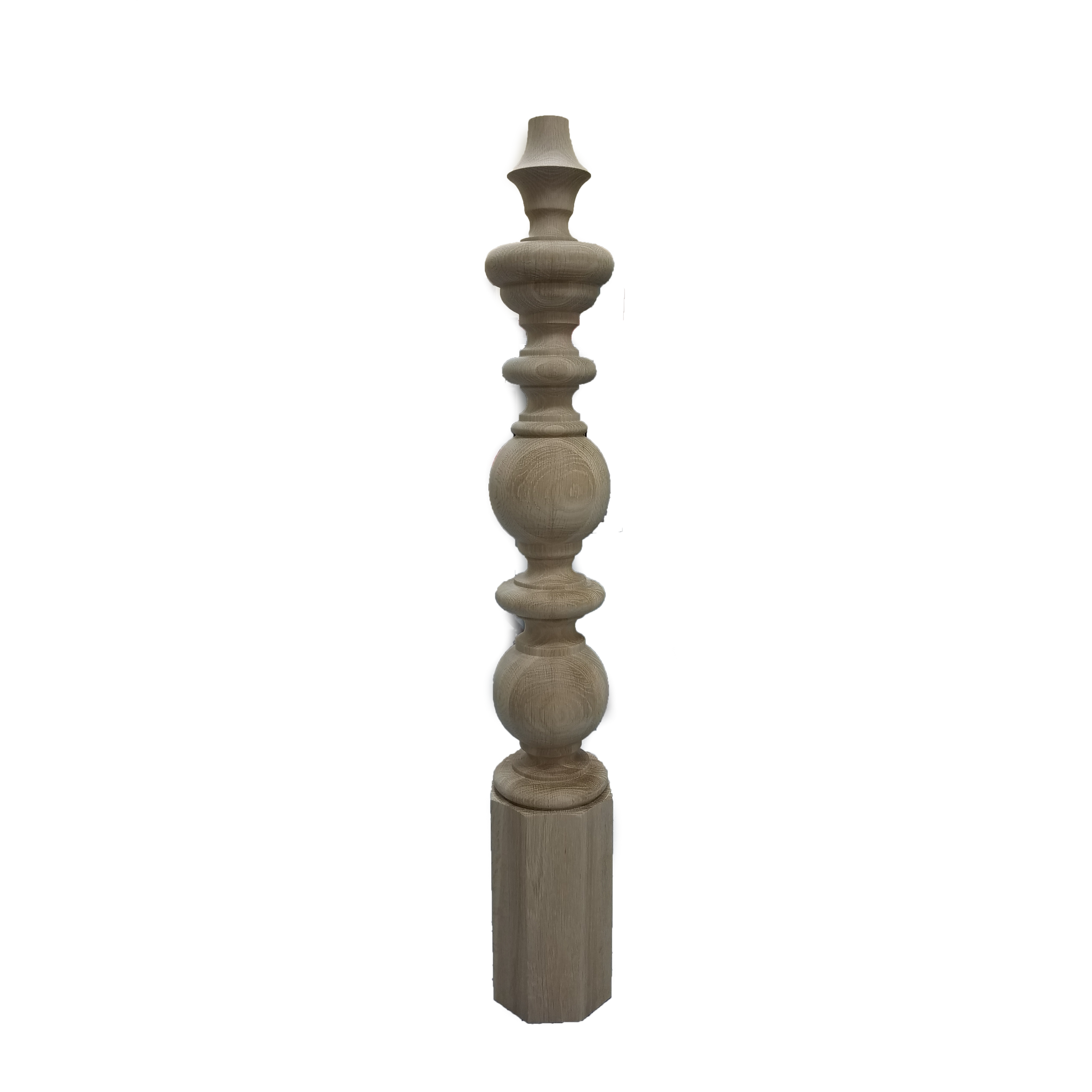 Buy Classic Octagonal Newel Post - Wood Carved Shop